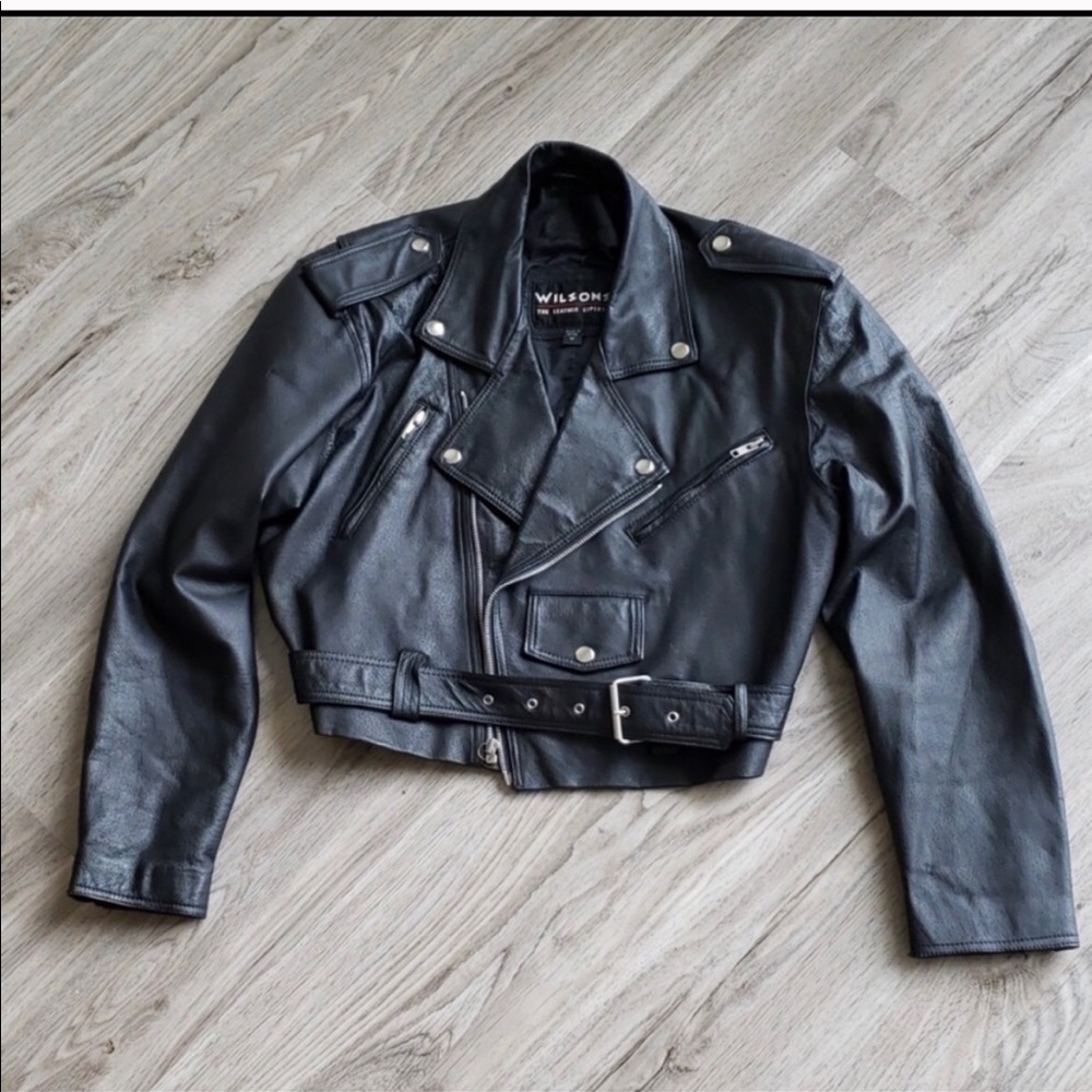 Wilson Leather Motorcycle Jacket - Gem